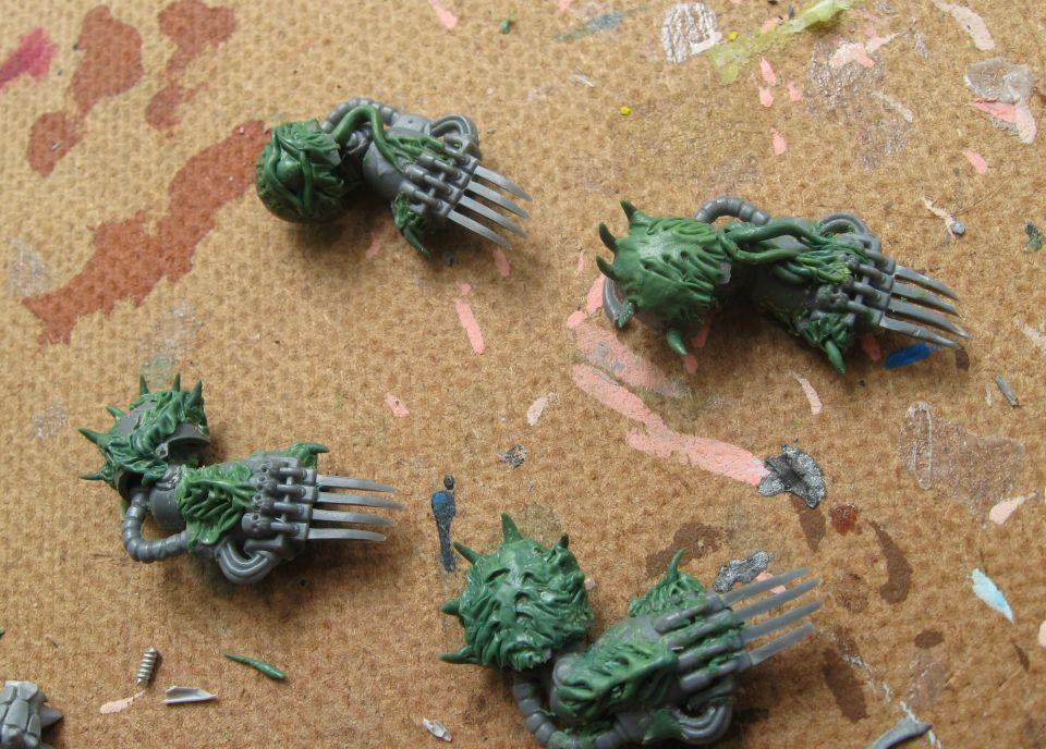 Assault Terminators, Chaos, Chaos Space Marines, Conversion, Terminator Armor - chaos assault ...
